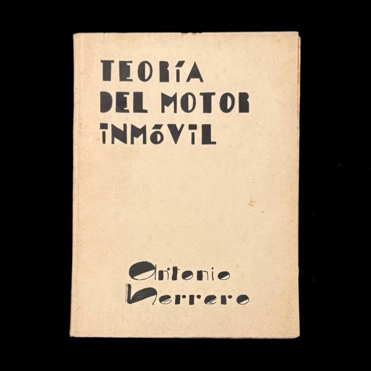 Teoría del Motor Inmóvil - El Enamorado Libros Antiguos y de Colección